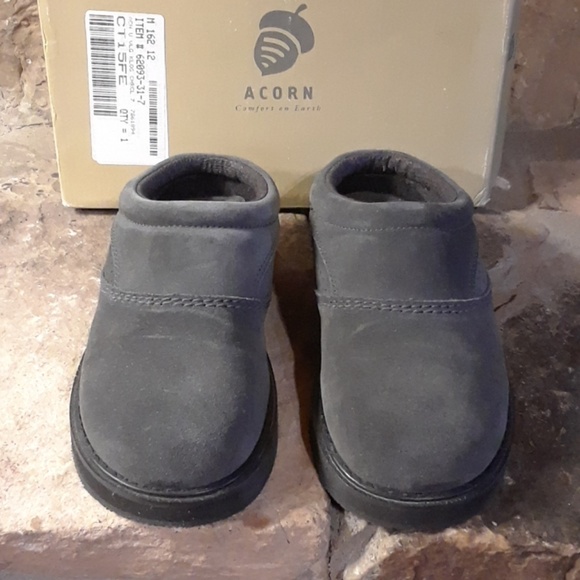 Acorn | Shoes | Acorn Brand Gray Suede Clogs | Poshmark